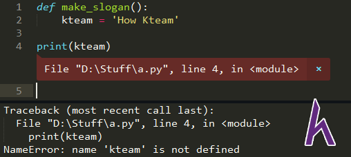 Kiểu dữ liệu Function trong Python Biến locals và globals How Kteam
